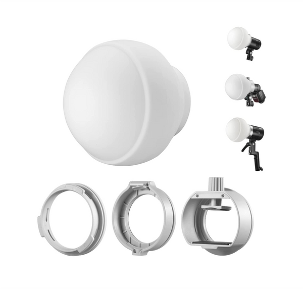 GODOX ML-CD15 Softbox Kit de cúpula de difusión con 3 adaptadores ...
